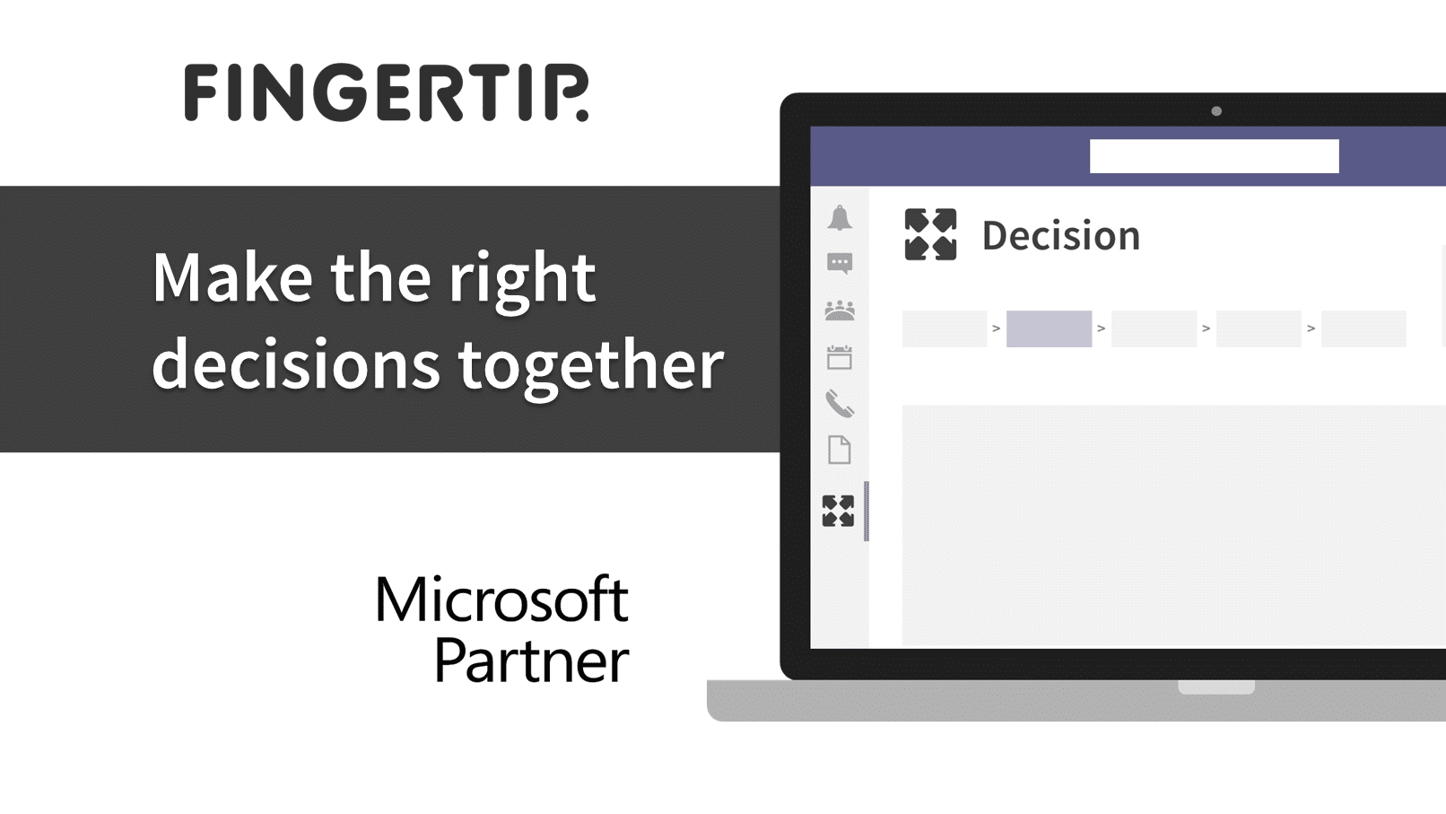 Make the right decisions together - Fingertip Decisions for Microsoft Teams
